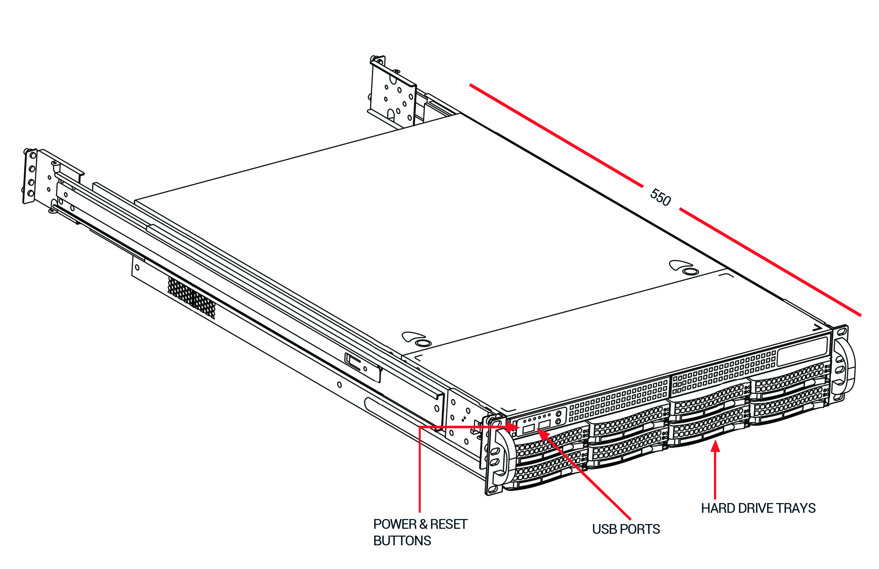 Cubis Enterprise 8 Bays CBEN8B-64IP - Enterprise Cubitech